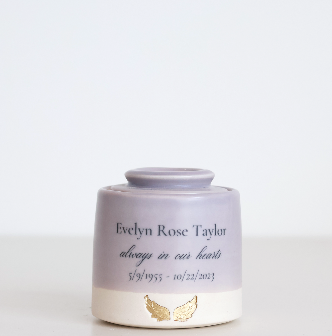 custom adult urns – modern pottery urn
