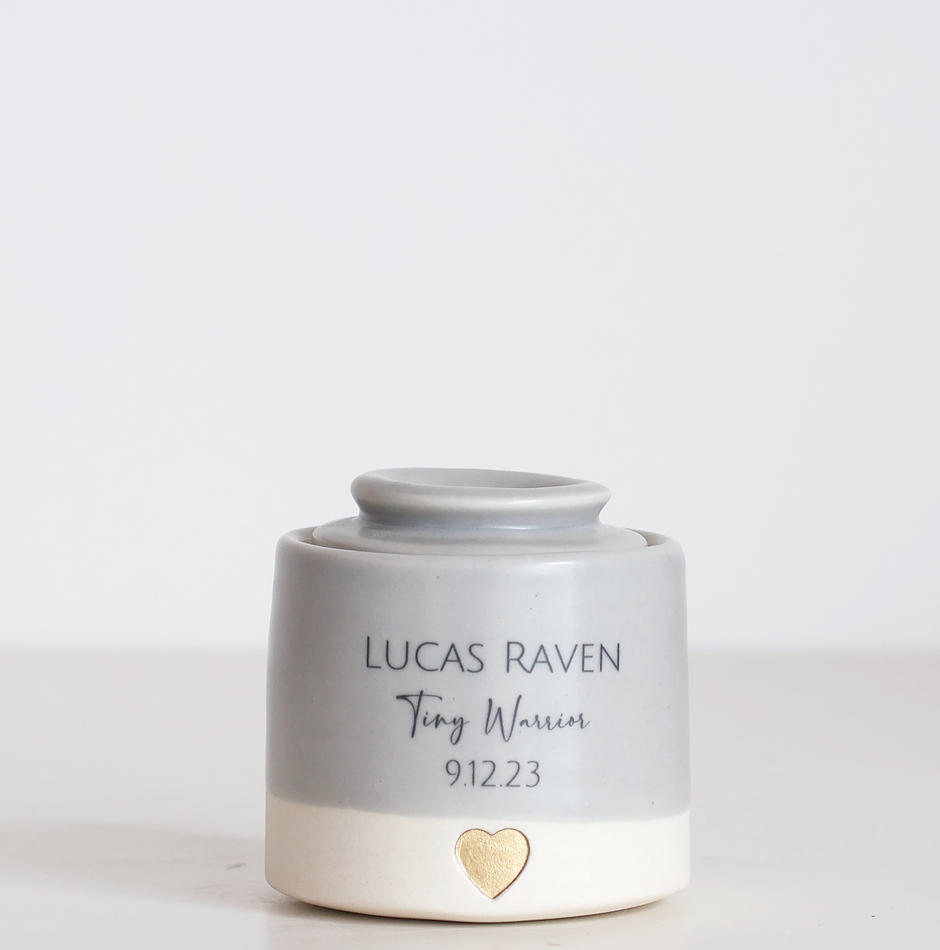 custom infant and child urns – modern pottery urn