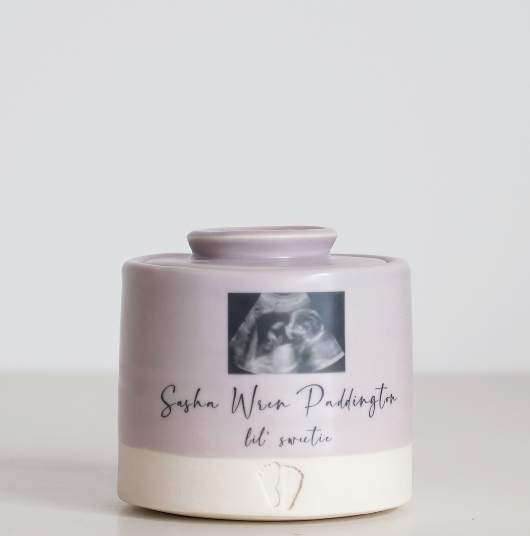 custom infant and child urns – modern pottery urn