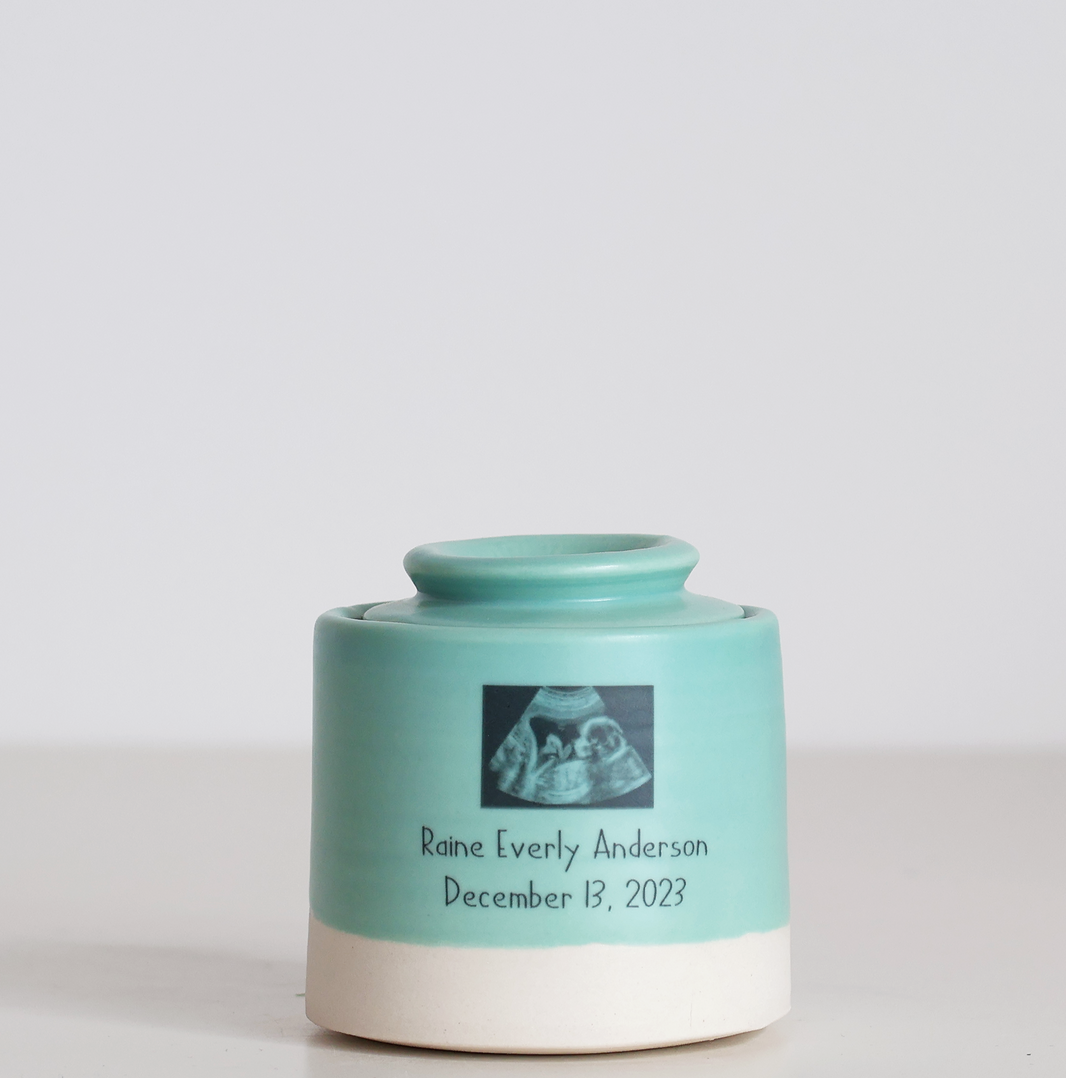 custom infant and child urns – modern pottery urn