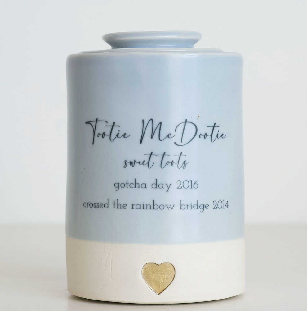 Handmade Custom Adult Urn – modern pottery urn