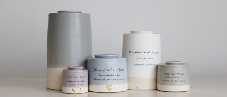 modern pottery urn | Handmade Custom Urns