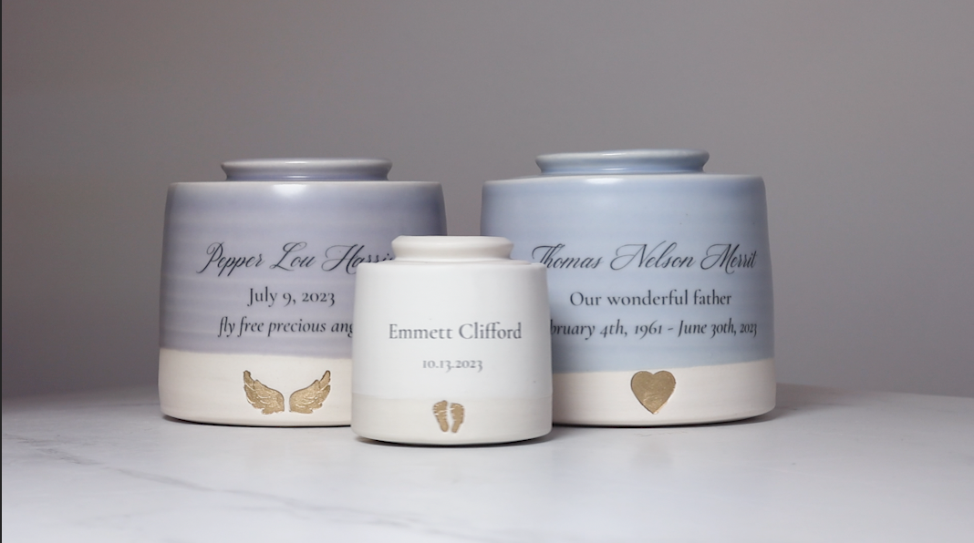 modern pottery urn | Handmade Custom Urns