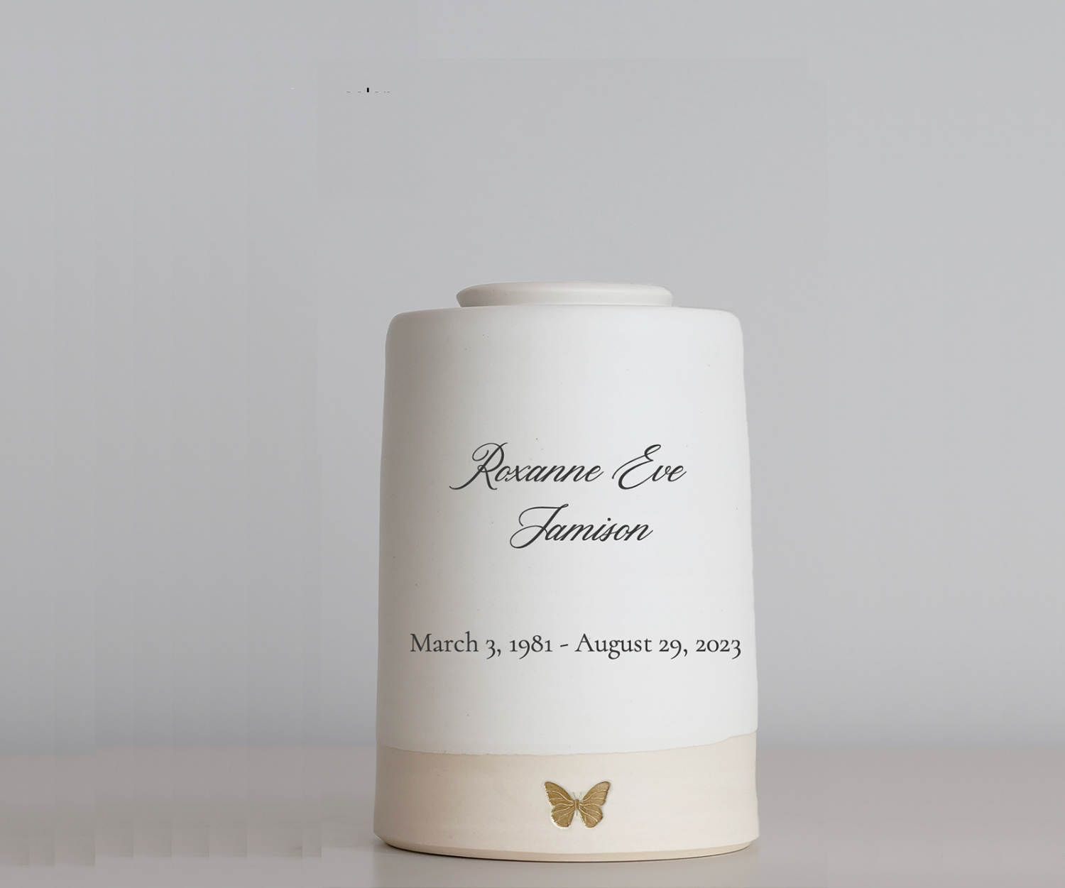 Handmade Custom Adult Urn – modern pottery urn